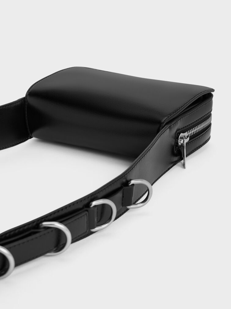 Rebel レブル ショルダーバッグ - ノワール | CHARLES & KEITH (チャールズアンドキース) 公式通販