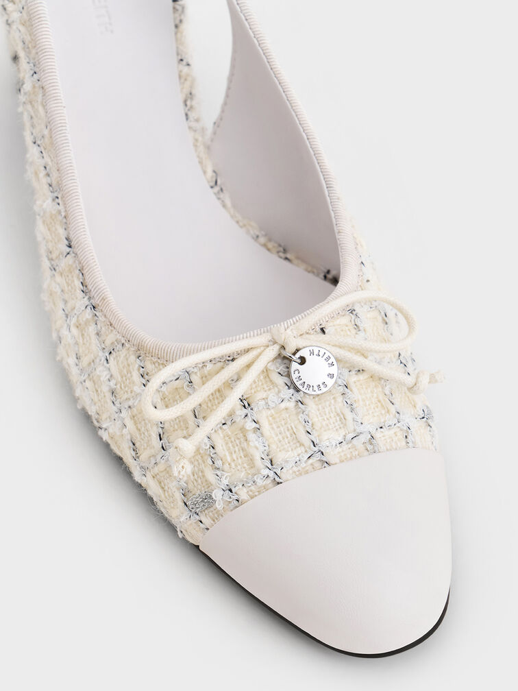 ボウ キャップトゥスリングバックパンプス - マルチ | CHARLES & KEITH (チャールズアンドキース) 公式通販