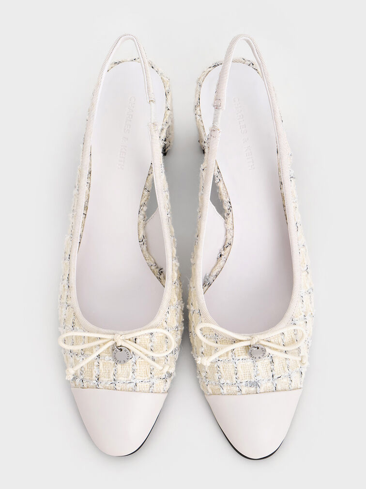 ボウ キャップトゥスリングバックパンプス - マルチ | CHARLES & KEITH (チャールズアンドキース) 公式通販